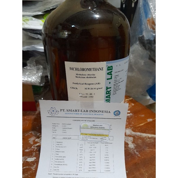 Jual Pelarut DCM PA_Diklorometan ECER REPACK 100ML dan 300ml | Shopee Indonesia