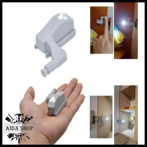 Jual Lampu Lemari LED Otomatis Automatic LED Lamp Lampu Engsel Pintu ...