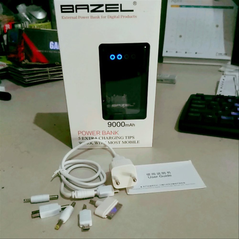 Jual PowerBank Bazel 9000mAh | Shopee Indonesia