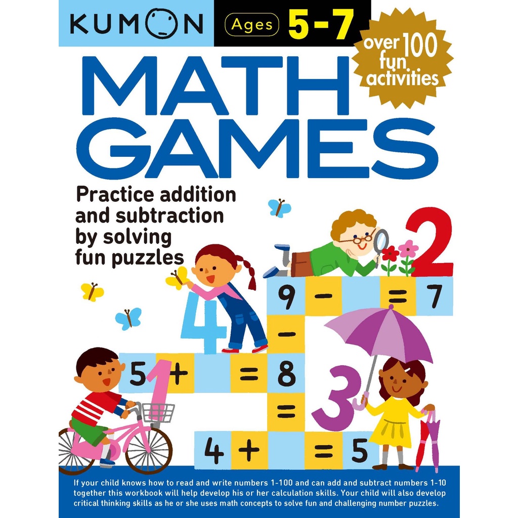 Jual KUMON - Math Games (Ages 5-7) | Shopee Indonesia