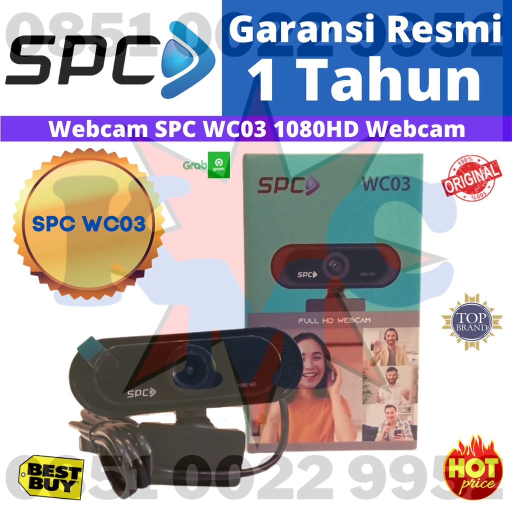 Jual WebCam SPC WC02 1080P FULL HD WebCam SPC WC 02 1080P | Shopee ...