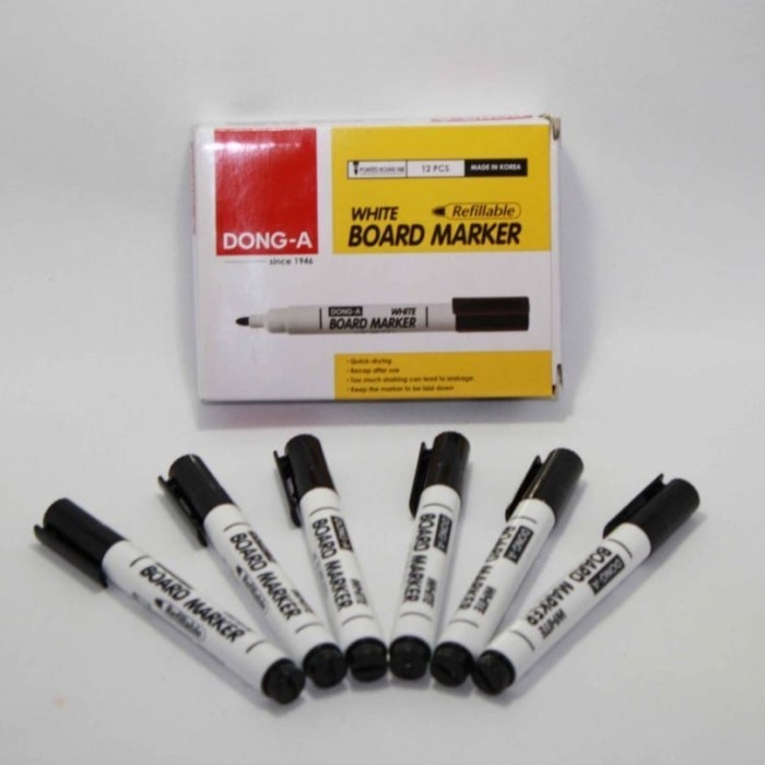 Jual White Board Marker Black Spidol Papan Tulis Hitam | Shopee Indonesia