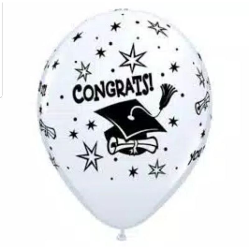 Jual Balon Latex Graduation / Wisuda | Shopee Indonesia