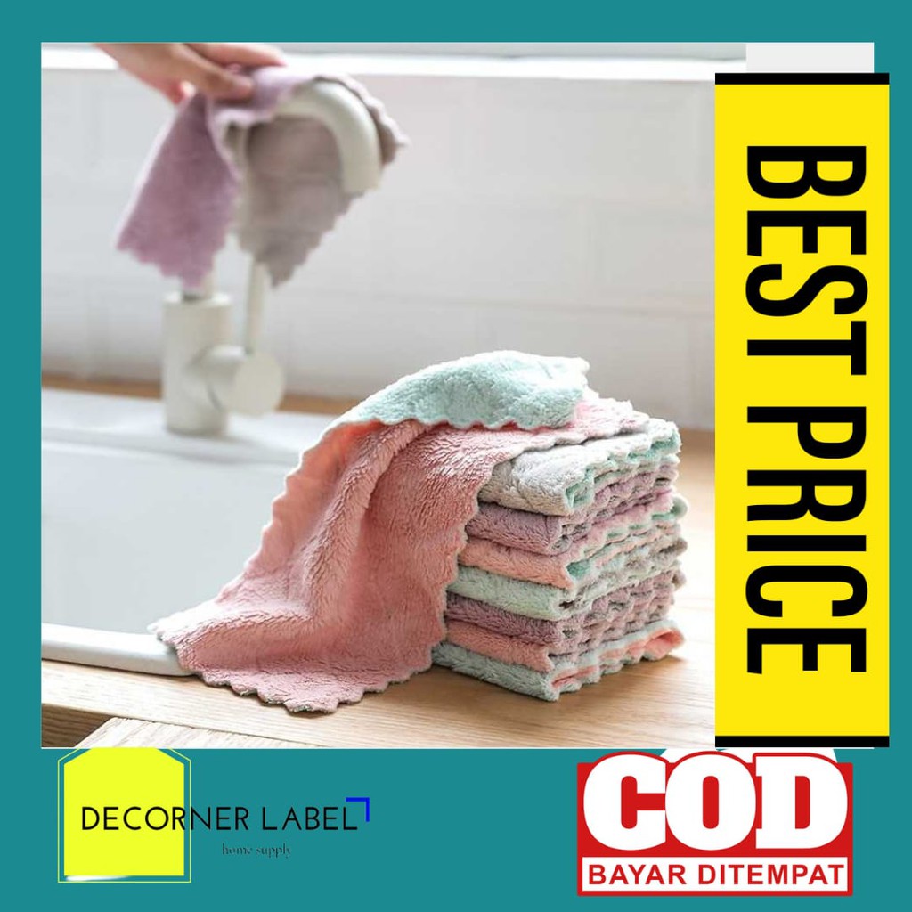 Jual Lap piring dapur Microfiber Pastel Series | Shopee Indonesia