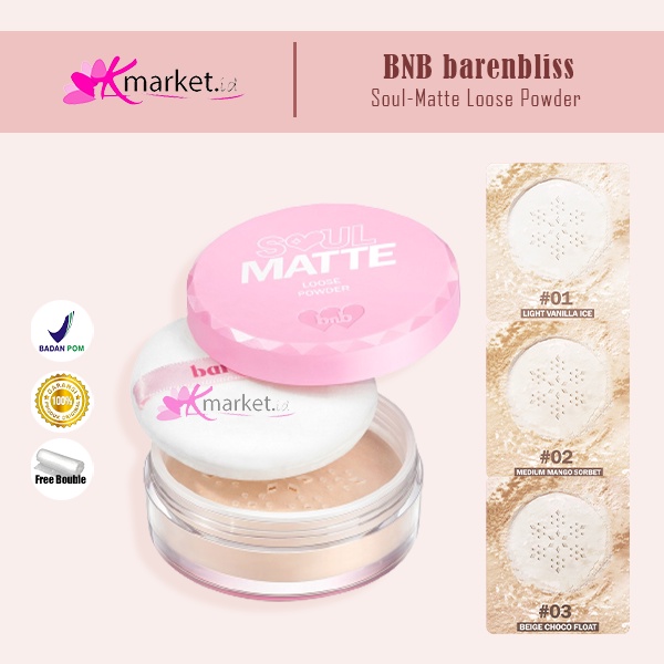 Jual BNB barenbliss Soul-Matte Loose Powder Korea Bedak Tabur CLEARANCE ...