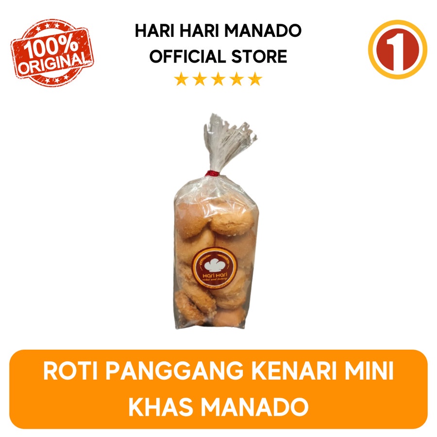 Jual HARI HARI | ROTI PANGGANG KENARI MINI | Shopee Indonesia
