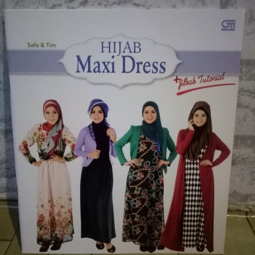 Jual Buku Hijab Maxi Dress (+ Jilbab Tutorial) | Shopee Indonesia
