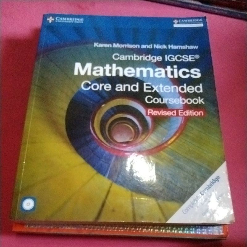 Jual Cambridge Igcse Mathematics Core And Extended Cours Book Shopee Indonesia