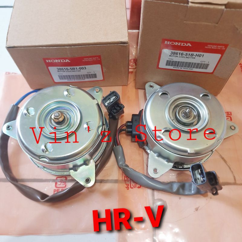 Jual ORIGINAL MOTOR COOLING FAN RADIATOR DAN AC SET KOMPLIT HONDA HRV ...