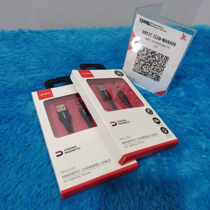 Jual Kabel Cars Vivan Magnet Lightning IPhone (Quick Charge) | Shopee ...