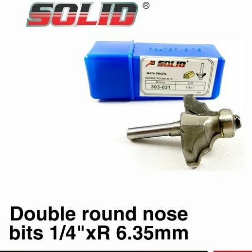 Jual Mata router mata router 303-031 SOLID Double round nose bits ...