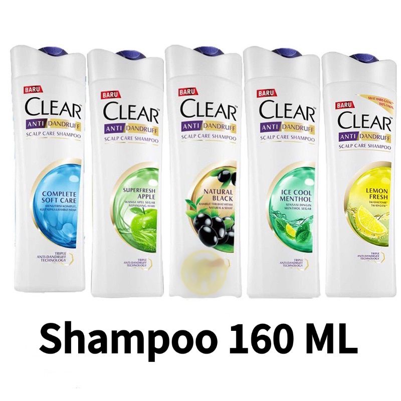 Jual Clear Shampoo 160 ML | Shopee Indonesia