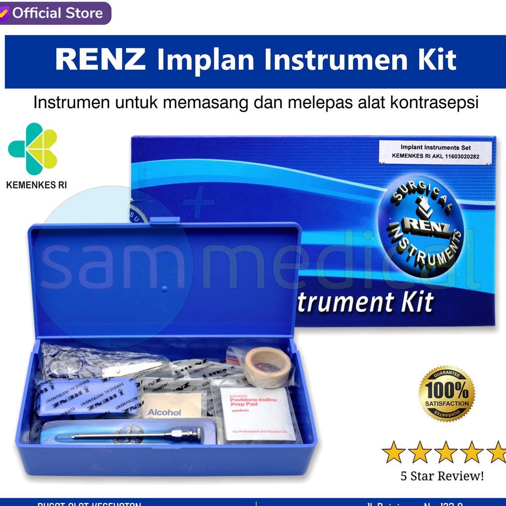 Jual Renz Implant Kit Box Plastik - Instrumen Bidan | Shopee Indonesia
