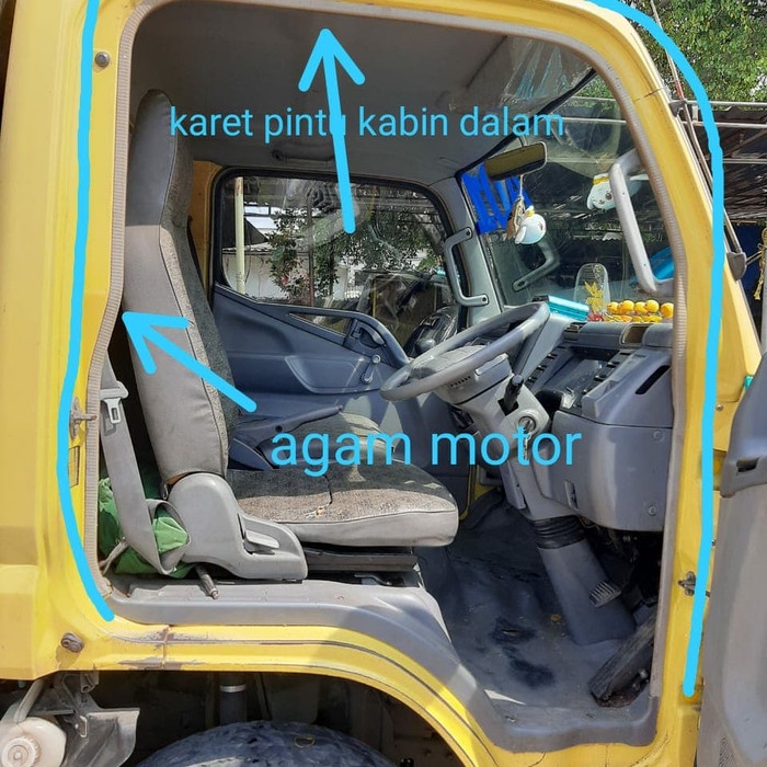 Jual karet pintu dalam Mitsubishi canter turbo original KTB - kiri ...
