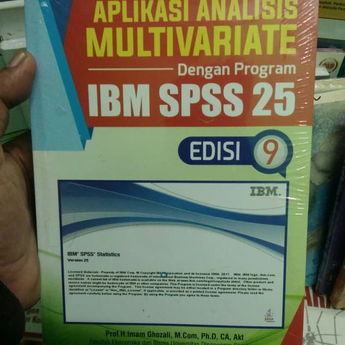 Jual Aplikasi Analisis Multivariate Dengan Program IBM SPSS 25 Edisi 9CD | Shopee Indonesia