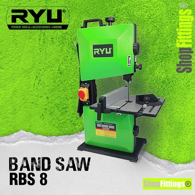 Jual RYU Band Saw Table BandSaw Mesin Gergaji Pita Ukir Kayu RBS 8 inch ...