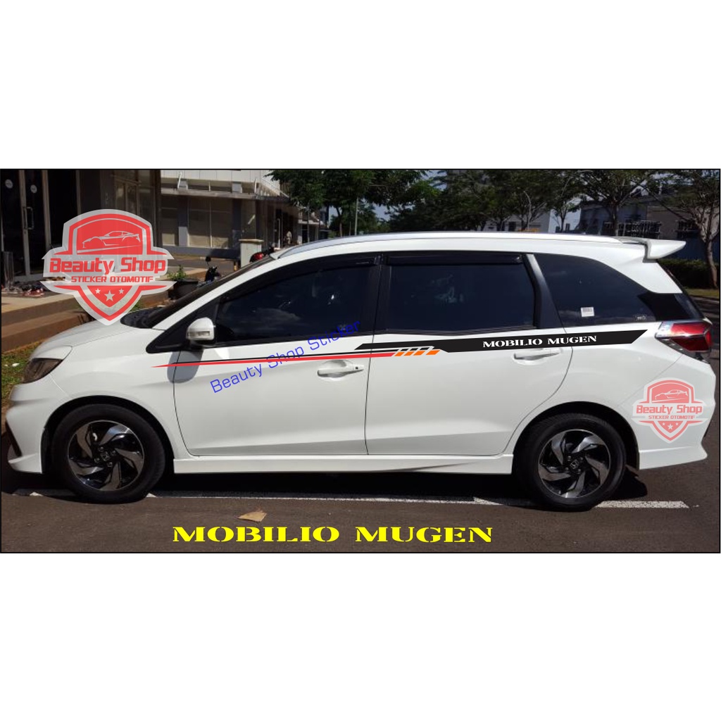 Jual sticker mobilio stiker mobilio list stripe mobil honda mobilio ...