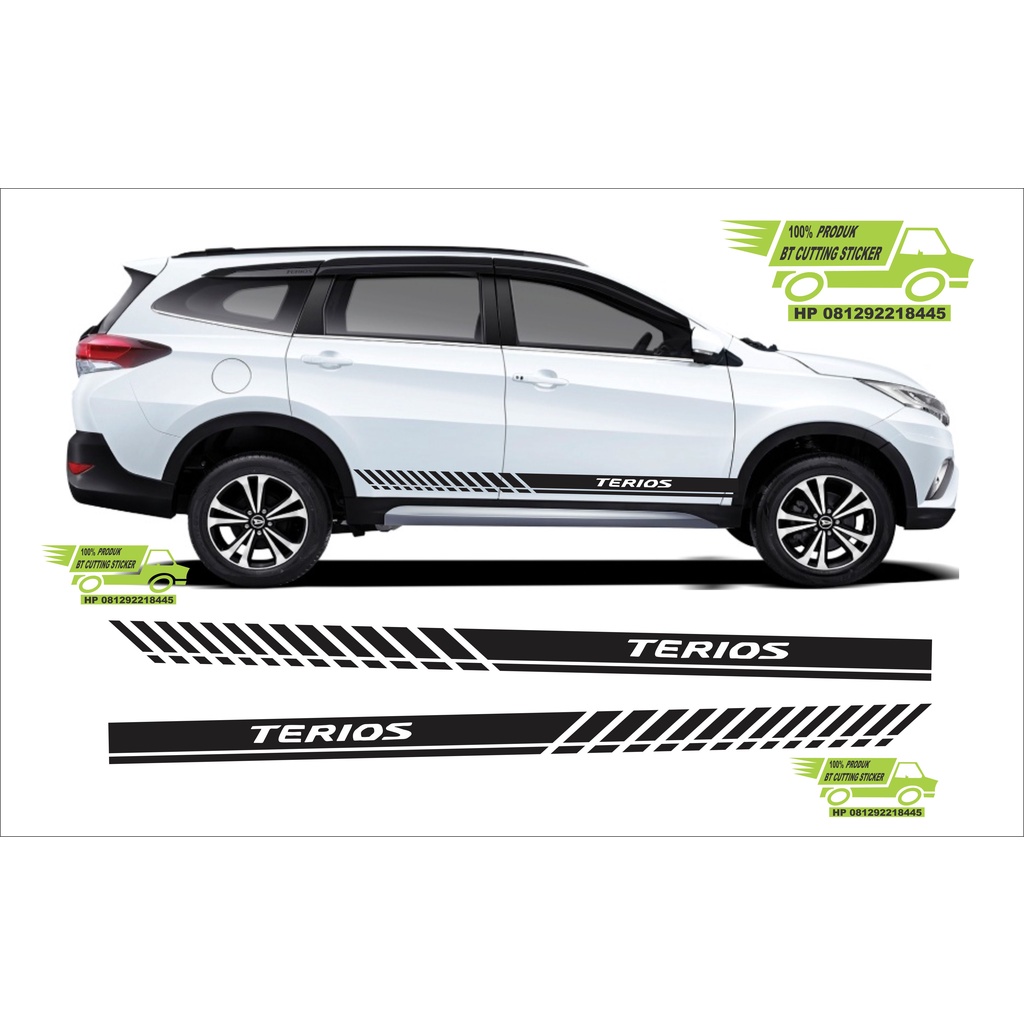 Jual BT sticker terios r deluxe sticker daihatsu terios deluxe stiker ...