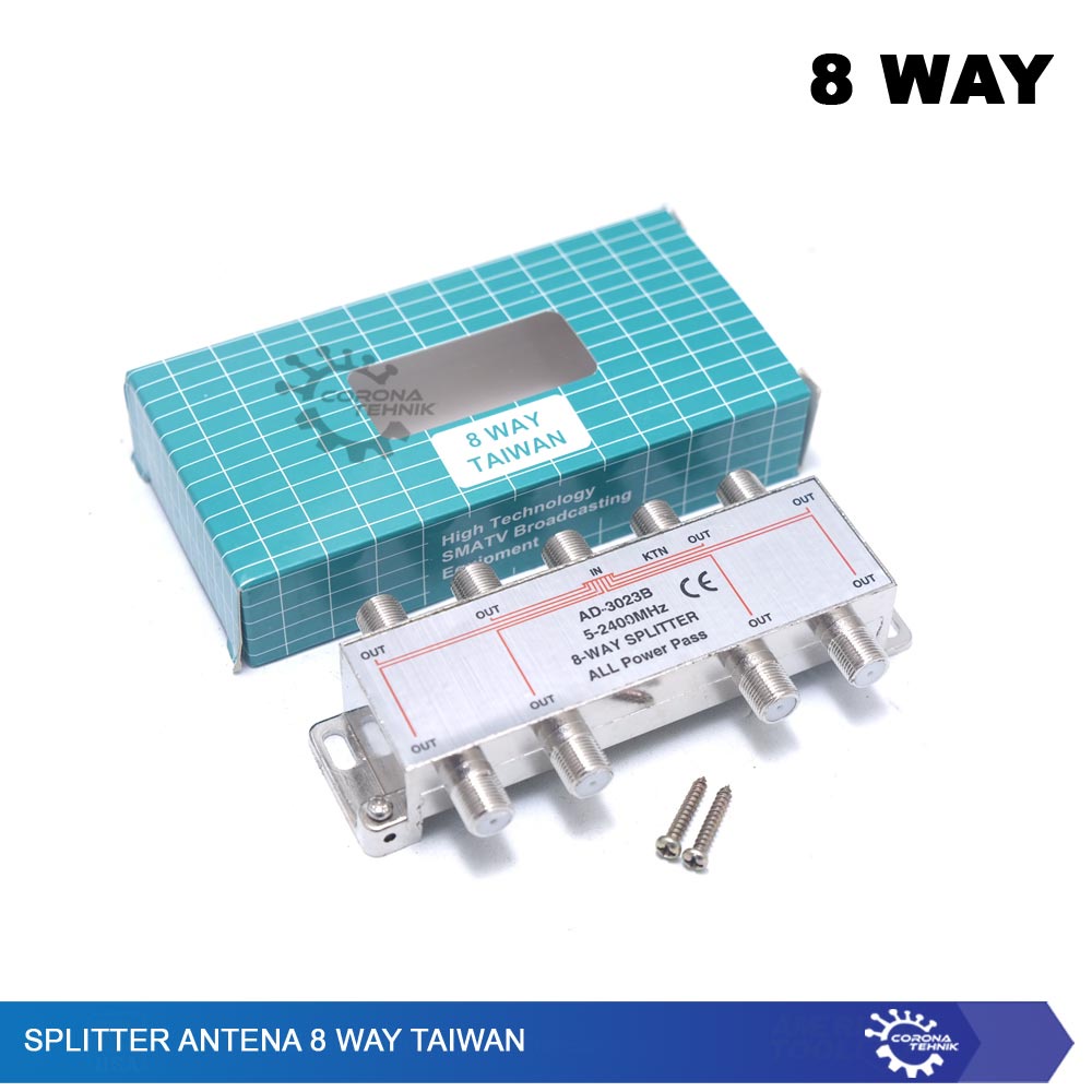Jual Taiwan - Splitter Antena 8 Way | Shopee Indonesia