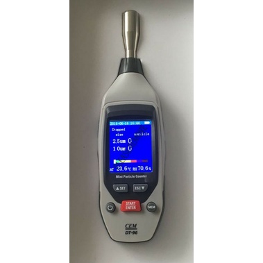 Jual Mini Particle Counter PM2.5 PM10 Air Temperature Humidity Meter ...