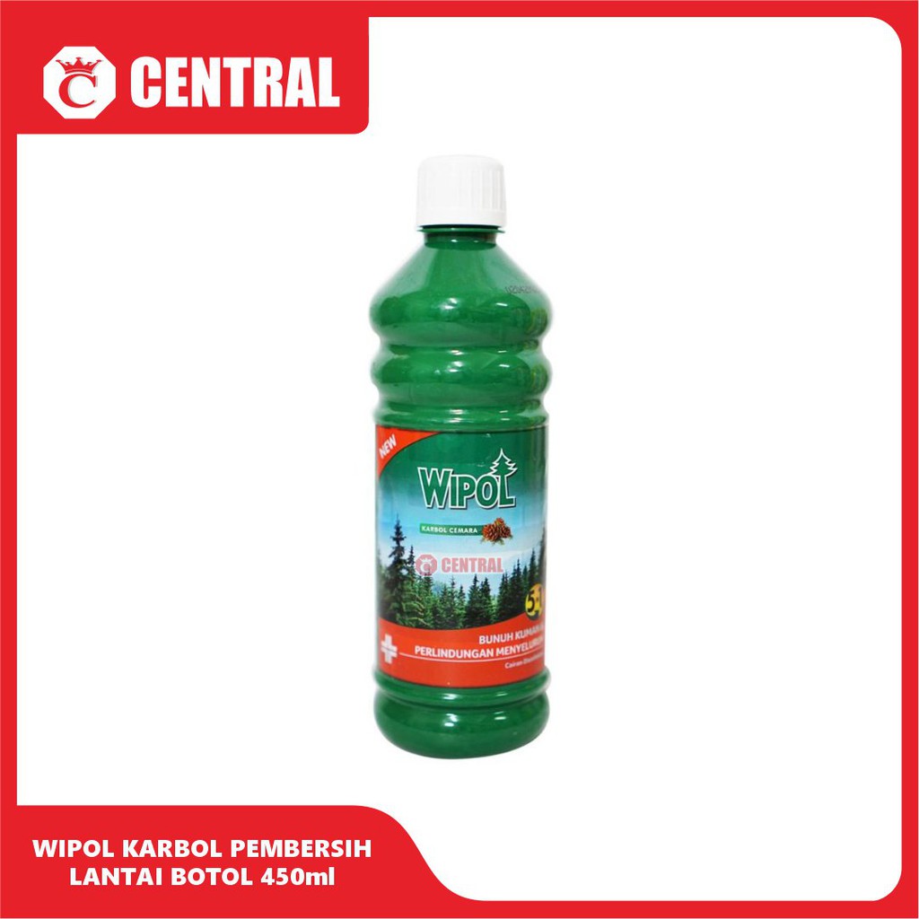 Jual Wipol Karbol Pembersih Lantai 450ml/750ML botol | Shopee Indonesia