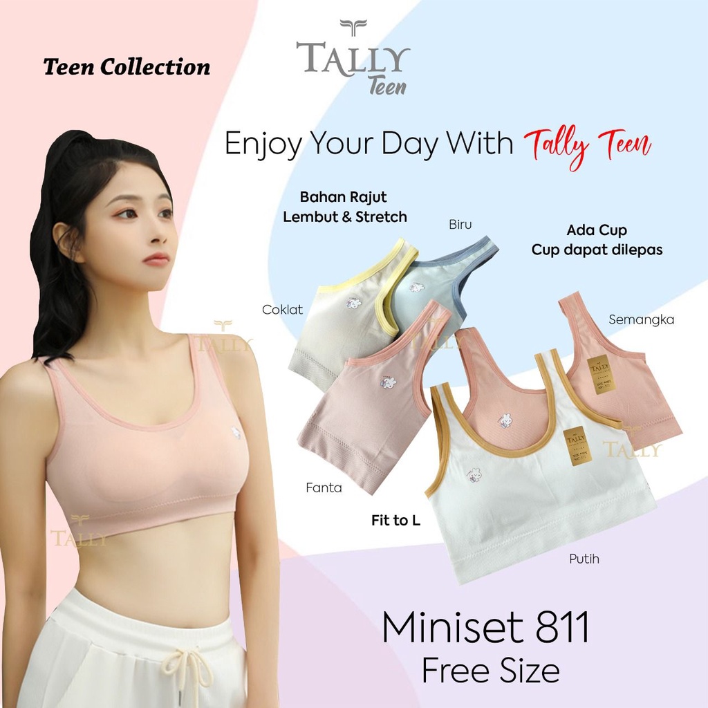 Jual TALLY TEEN 811 - MINISET BRA REMAJA | Shopee Indonesia
