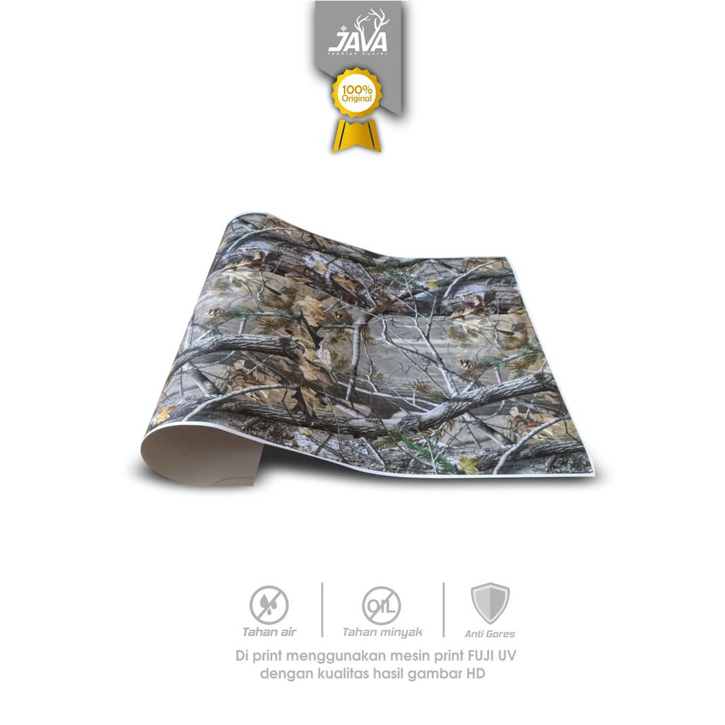 Jual Stiker Camo real tree dan army motif jernih dan nyata stiker camo ...