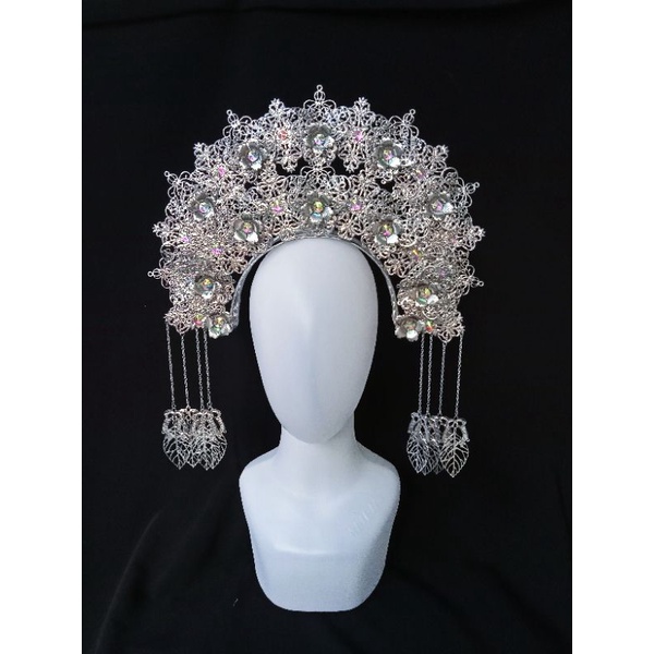 Jual mahkota suntiang sunting melayu padang minang modifikasi | Shopee ...
