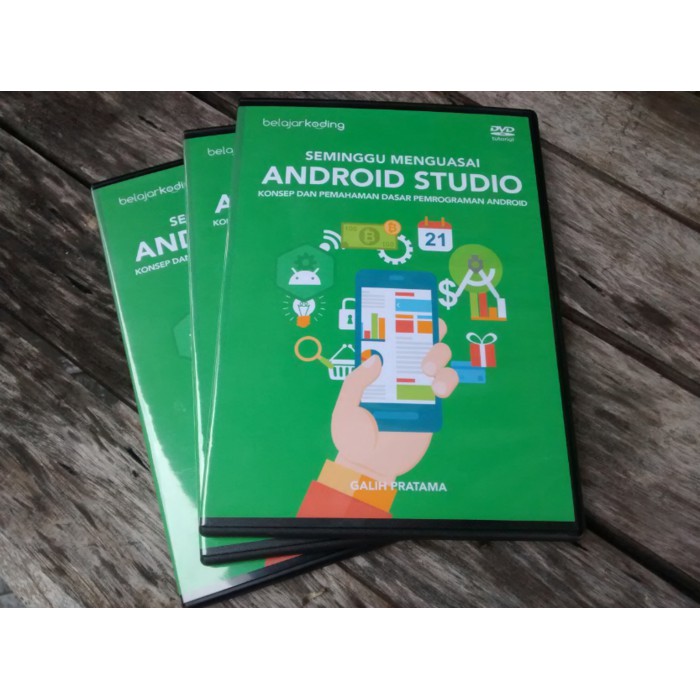 Jual DVD Modul Video Tutorial Android Studio Indonesia Untuk Pemula ...