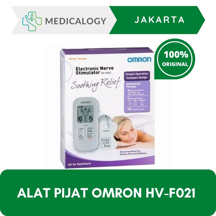 Jual Alat Pijat Omron HV-F021 Eletronic Nerve Stimulator TENS HV F021 | Shopee Indonesia