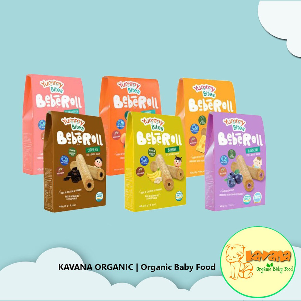 Jual Yummy Bites Beberol Cemilan Bayi usia 9 bulan+ | Shopee Indonesia