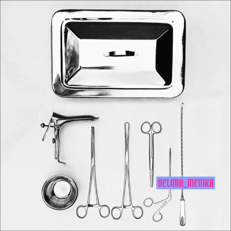 Jual IUD SET 8 item Paket Hemat / IUD KIT SET 8 Item Stainless Steel ...