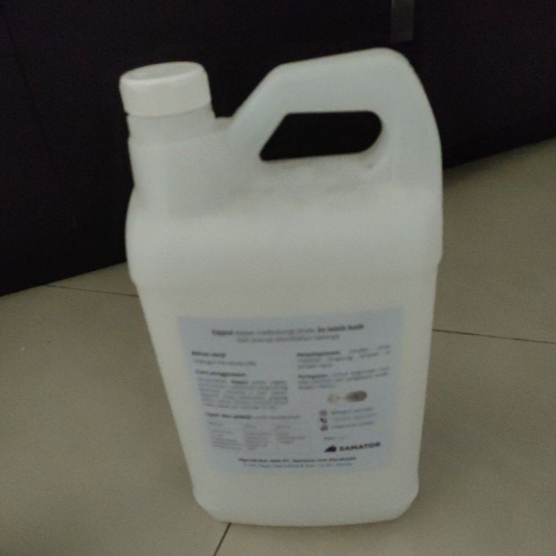 Jual jerigen curigen bekas bersih putih alkohol, hand sanitizer / sabun ...