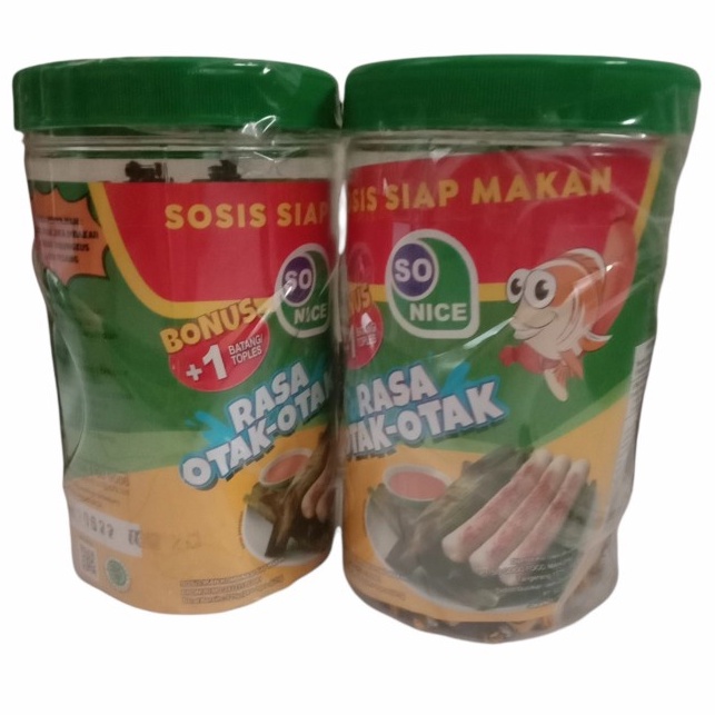 Jual SOSIS SO NICE SIAP MAKAN RASA AYAM SAPI IKAN OTAK OTAK SO GOOD ...