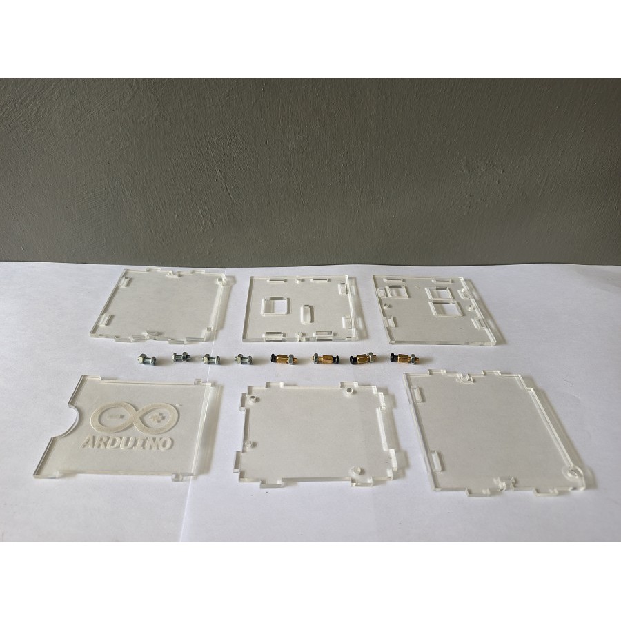 Jual Acrylic Case Arduino Uno R3 ethernet shield W5100 input output ...