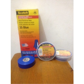 Jual Scotch 35 Blue vinyl electrical tape (3/4 x 66ft) | Shopee Indonesia