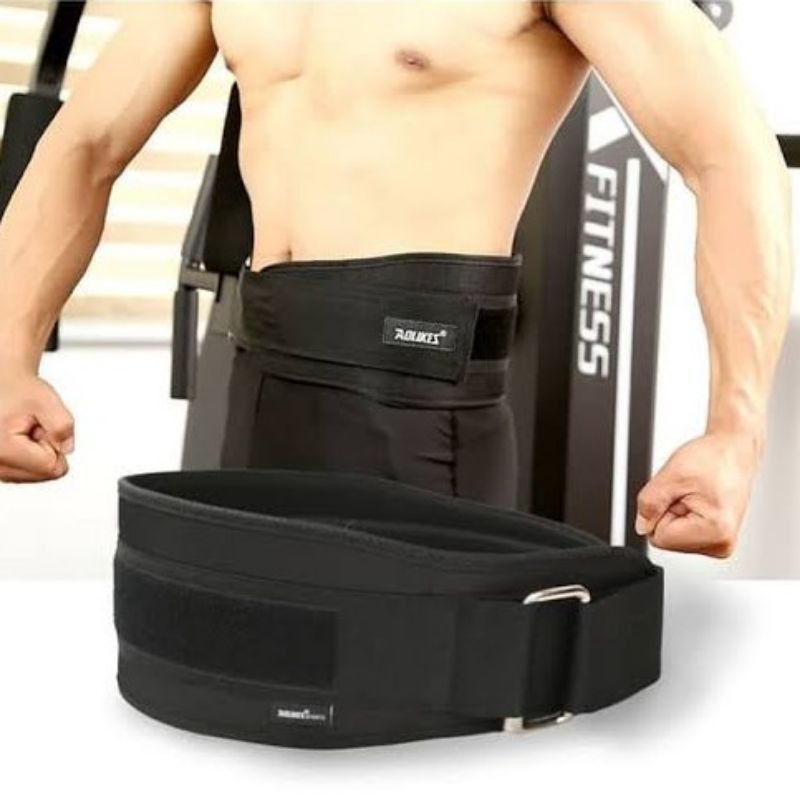 Jual Premium Waist Support Belt - Sabuk Gym Fitness - Bodybuilding ...
