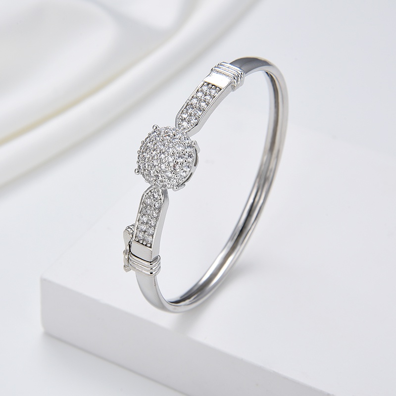 Jual HYL JEWELRY COD Couple Gelang Titaniun Bangle Perak Wanita Diamond ...