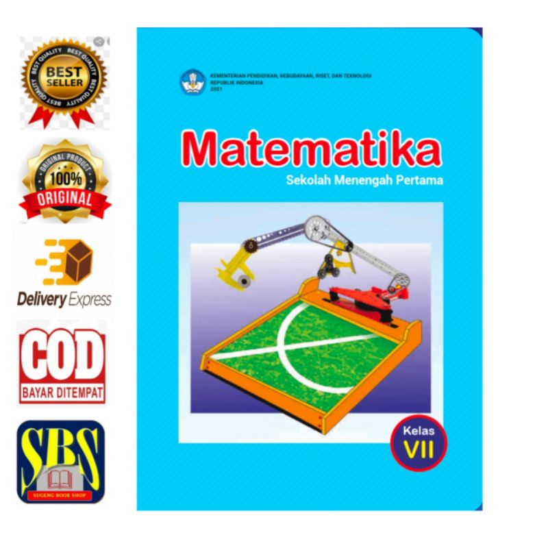 Jual BUKU MATEMATIKA UNTUK SMP KELAS 7 KURIKULUM MERDEKA | Shopee Indonesia