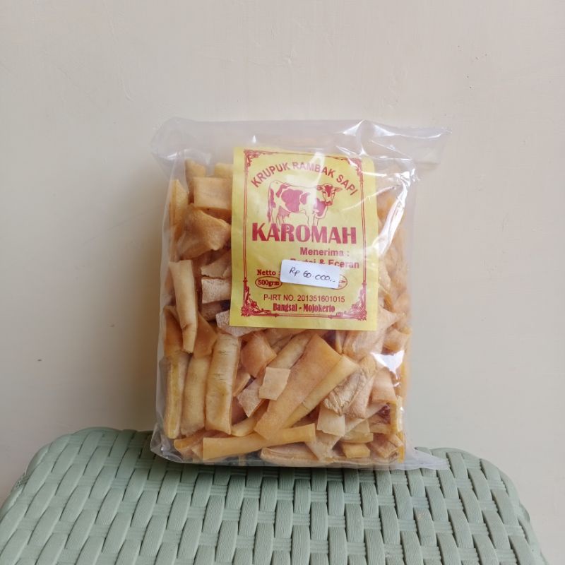 Jual KERUPUK RAMBAK / KERUPUK KULIT SAPI | Shopee Indonesia