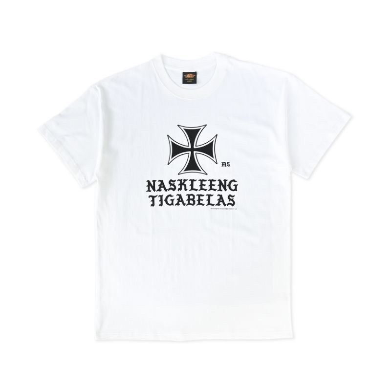 Jual TSHIRT NK01 NASKLEENG TIGABELAS UNISEX BALI TERBAIK | Shopee Indonesia