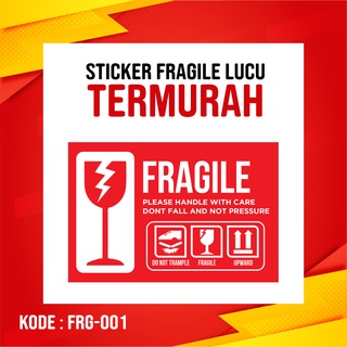 Jual Stiker Fragile Lucu (Minimal 50pcs) | Shopee Indonesia