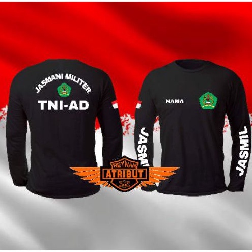 Jual Kaos lengan panjang JASMIL TNI-AD | Shopee Indonesia