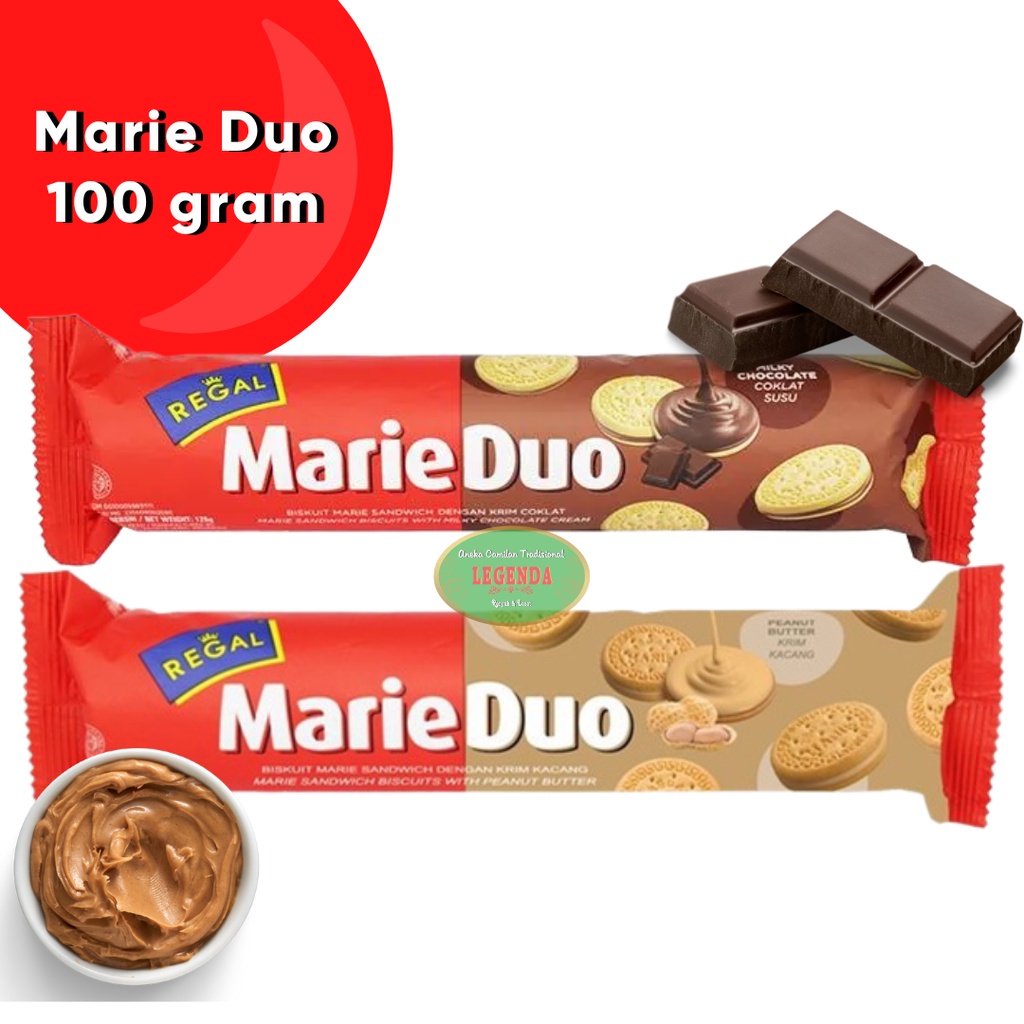 Jual REGAL Marie Duo 100gr | Shopee Indonesia