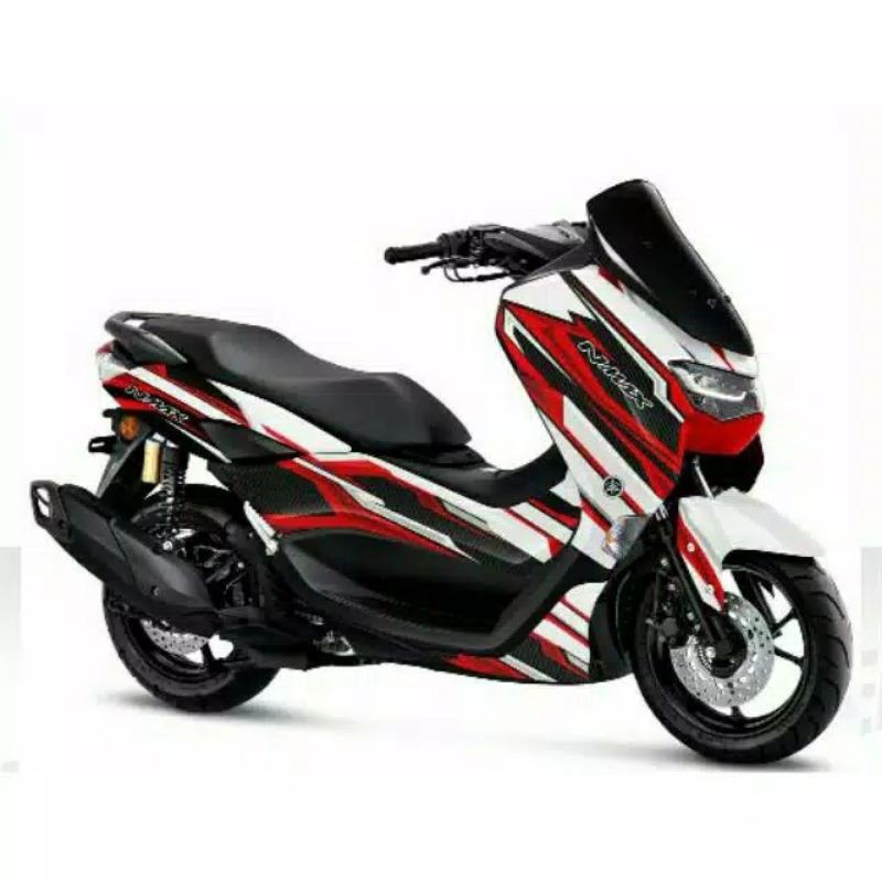 Jual Decal Nmax New Merah Putih FullBody | Shopee Indonesia