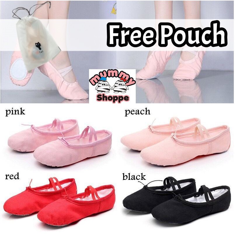 Jual Sepatu Balet kanvas Anak & Dewasa cocok juga untuk menari senam ...