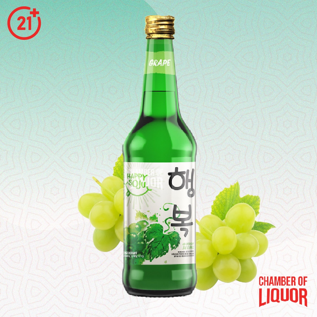 Jual Happy Soju Grape / Anggur 360ml | Shopee Indonesia