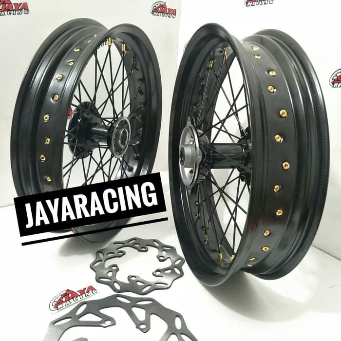Jual Velg supermoto ring 17 L 300 350 Klx 150 Dtracker 150 Klx 150 Bf ...
