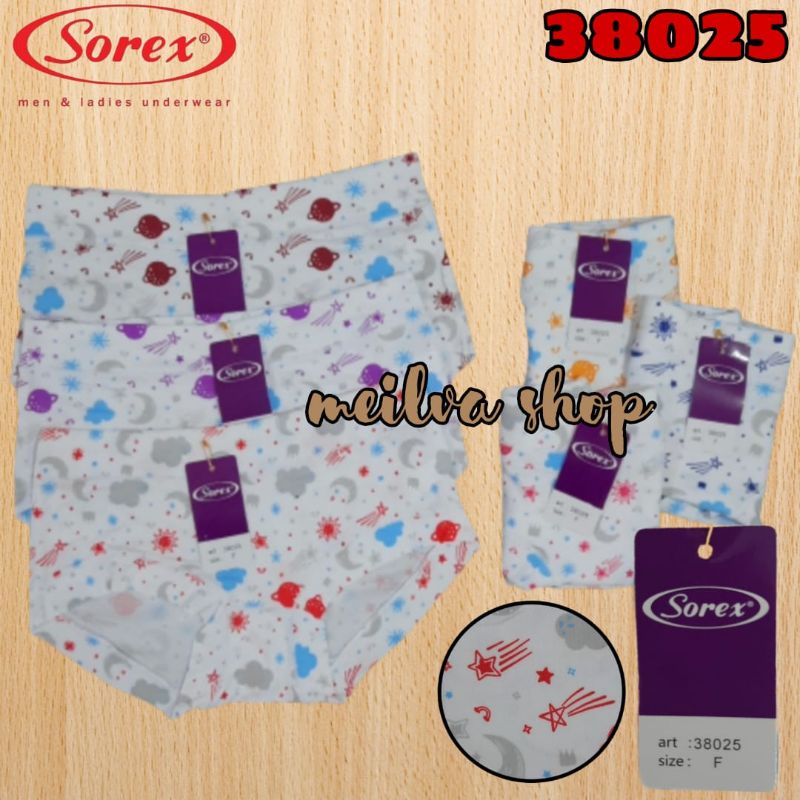 Jual 1 Pcs Sorex 38025 CD Remaja Bermotif Planet Theme - Spandek Katun | Shopee Indonesia