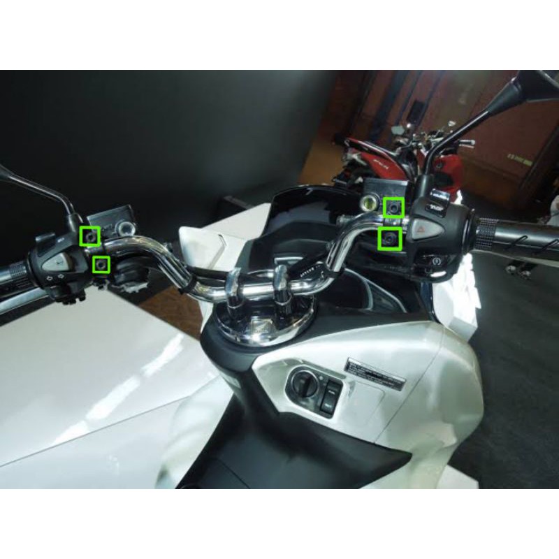 Jual baut dudukan handle pcx lokal probolt flower stainless stell ...